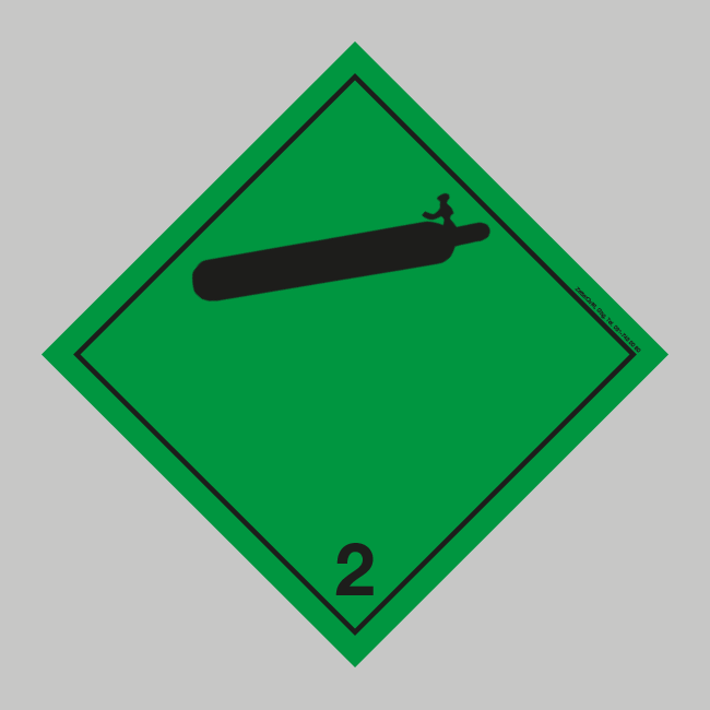 ADR IMDG Class 2 mark | Flammable | DG Labelstore