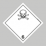 ADR IMDG Class 6 mark | Poisoning and contagious substances. | DG ...